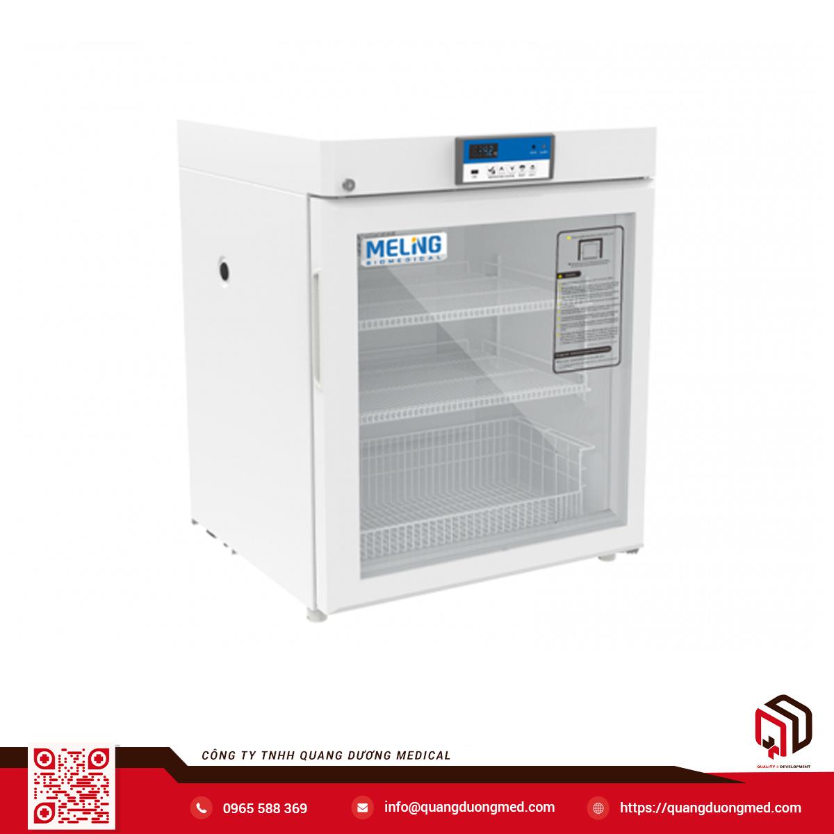 TỦ BẢO QUẢN VẮC - XIN, DƯỢC PHẨM MEILING : YC - 130 L